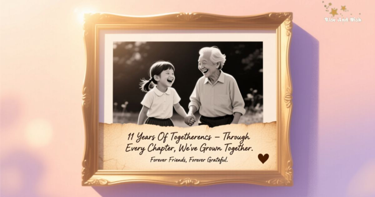 11 Years Of Togetherness Quotes & Wishes